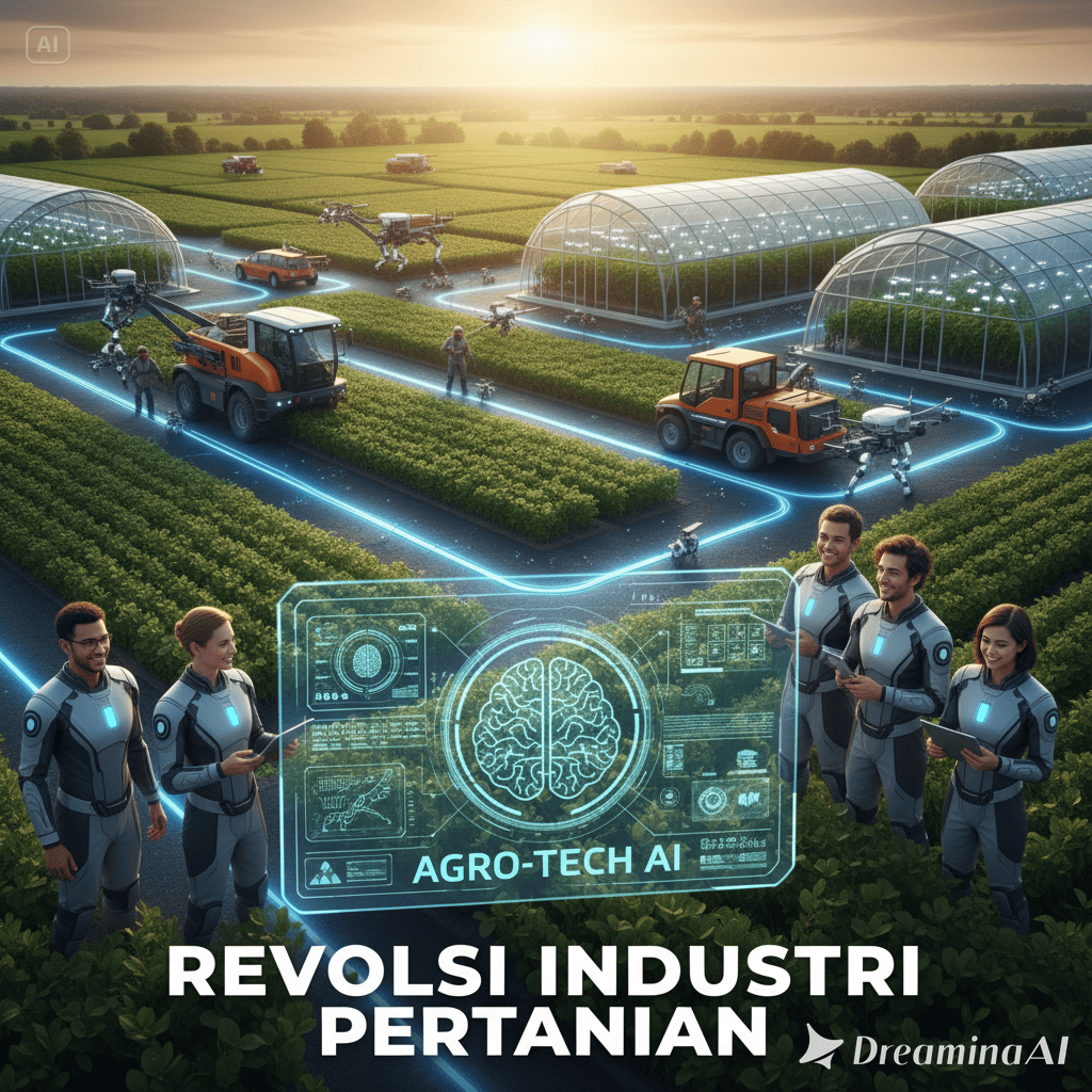 Revolusi Industri Pertanian dengan Agro-Tech AI - Dullspace Digital